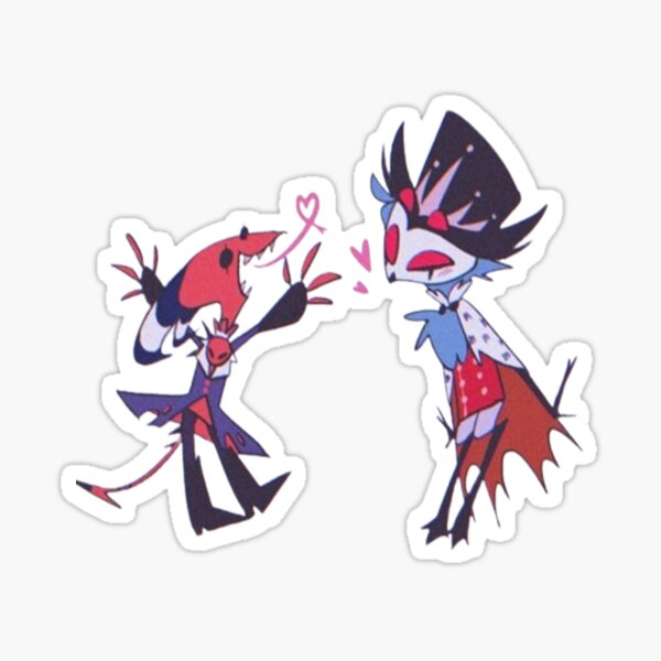 "Helluva Boss Stolas" Sticker for Sale by Camille-Miranda | Redbubble