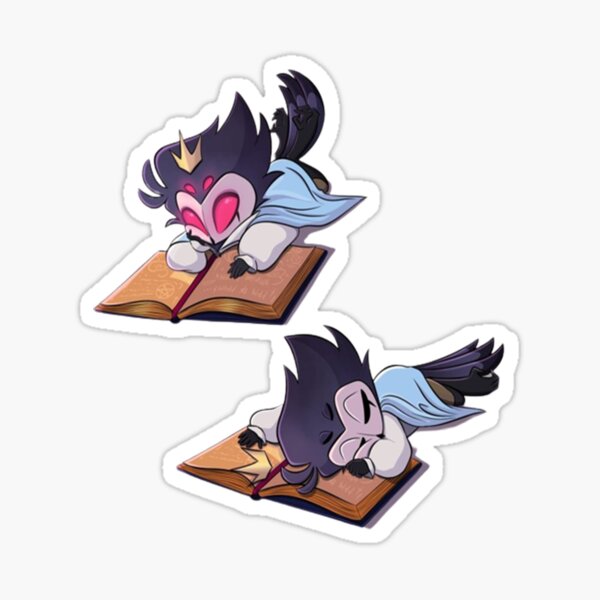 "Helluva Boss Stolas" Sticker for Sale by Camille-Miranda | Redbubble