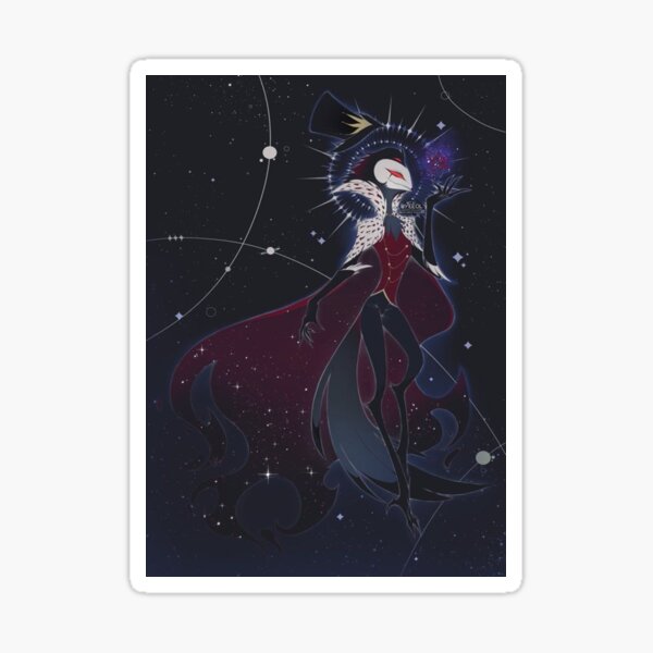 "Helluva Boss Stolas" Sticker for Sale by Camille-Miranda | Redbubble