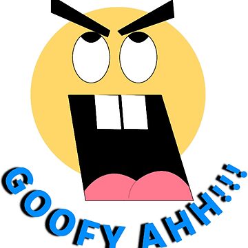 "Goofy Ahh Meme " Sticker for Sale by crockerp | Redbubble