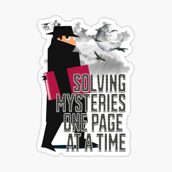 Solved A Mystery Stickers for Sale | Redbubble