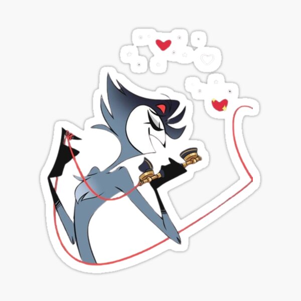 "Helluva Boss Stolas" Sticker for Sale by Robert-carlos | Redbubble