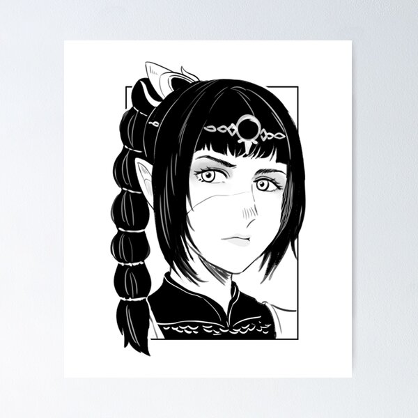 "Baldurs Gate 3 Shadowheart" Poster for Sale by JamesBerben | Redbubble