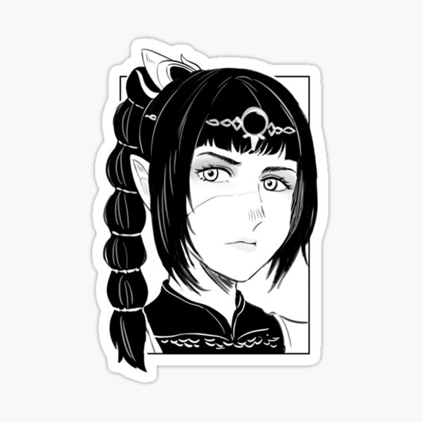 "Baldurs Gate 3 Shadowheart" Sticker for Sale by JamesBerben | Redbubble