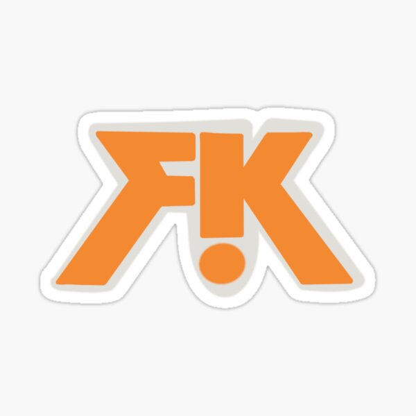 "FirstKhao Logo" Sticker for Sale by vibookcrate | Redbubble