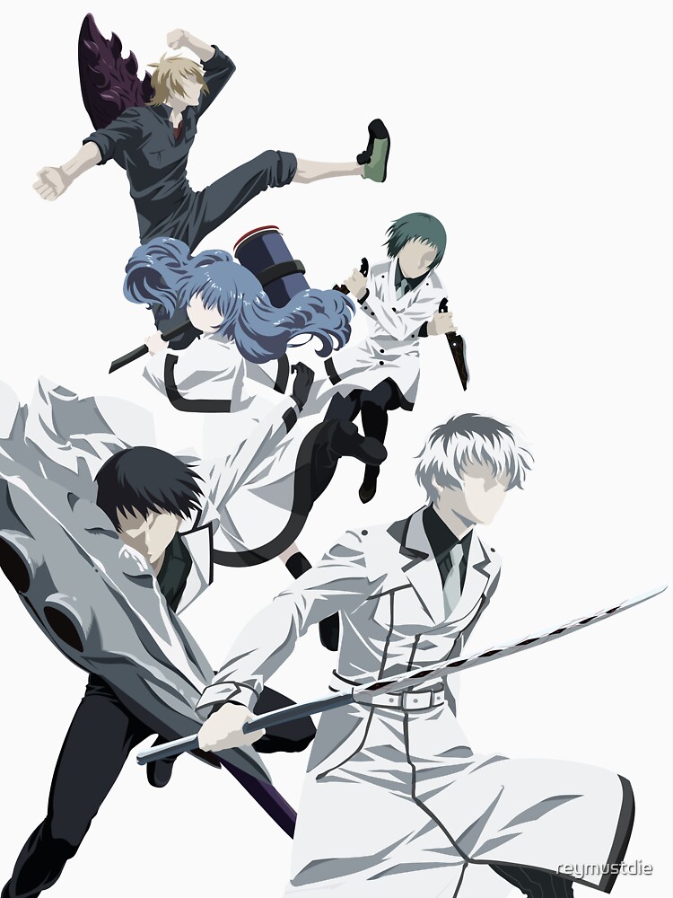 "Quinx Squad Tokyo Ghoul:re " T-shirt for Sale by reymustdie ...