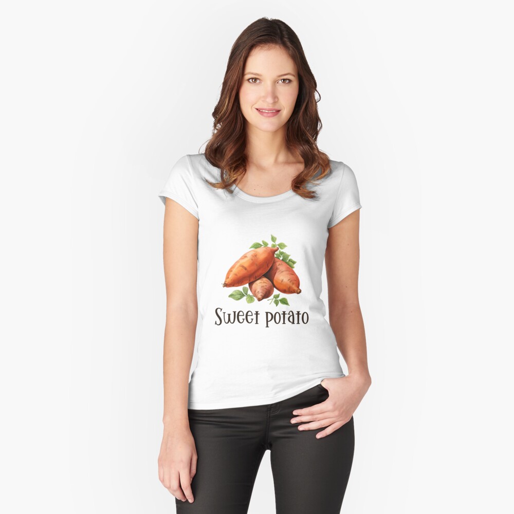 "Sweet potato Illustration" Sticker for Sale by Sketch-Shack | Redbubble