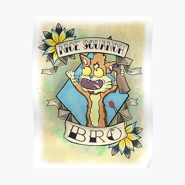 Squanchy Posters | Redbubble