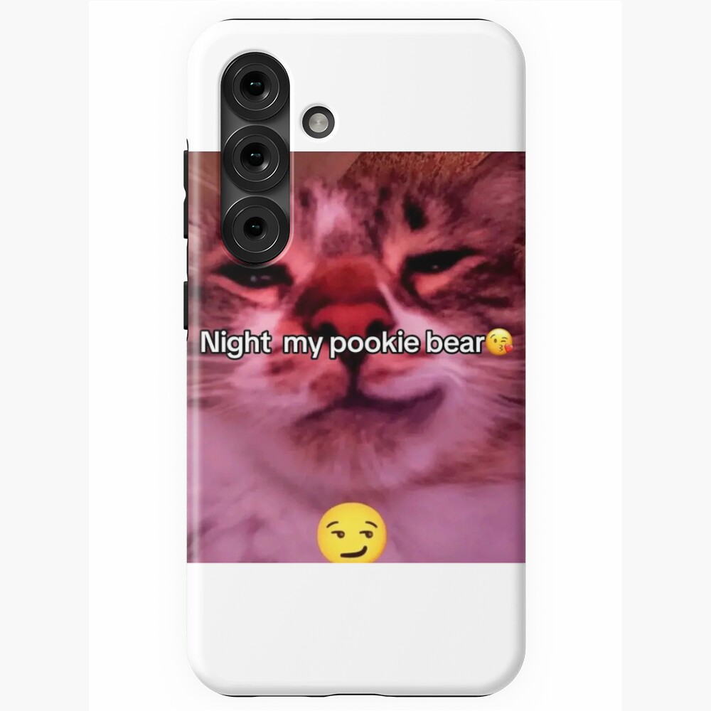"Night my pookie bear ?" Sticker for Sale by LoveIsOnlyYours | Redbubble