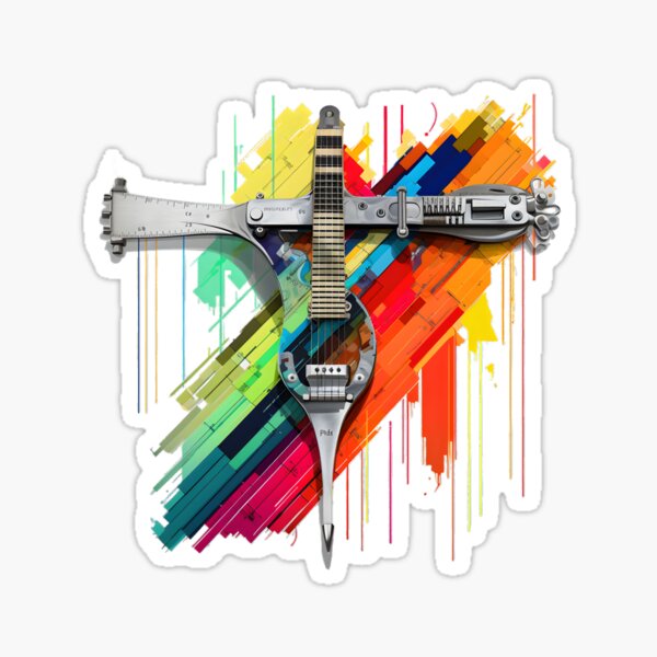 "Vernier Caliper" Sticker for Sale by pawmad | Redbubble