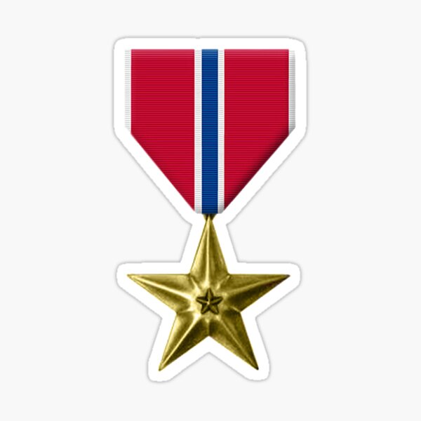 "Bronze medal Military award" Sticker for Sale by THESOLTANKING | Redbubble