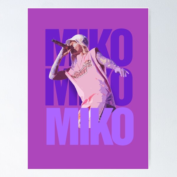 "MIKO" Poster by DeSaings | Redbubble