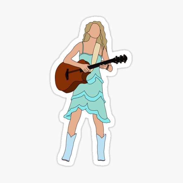 "Taylor Swift Debut" Sticker for Sale by sarahswiftie | Redbubble