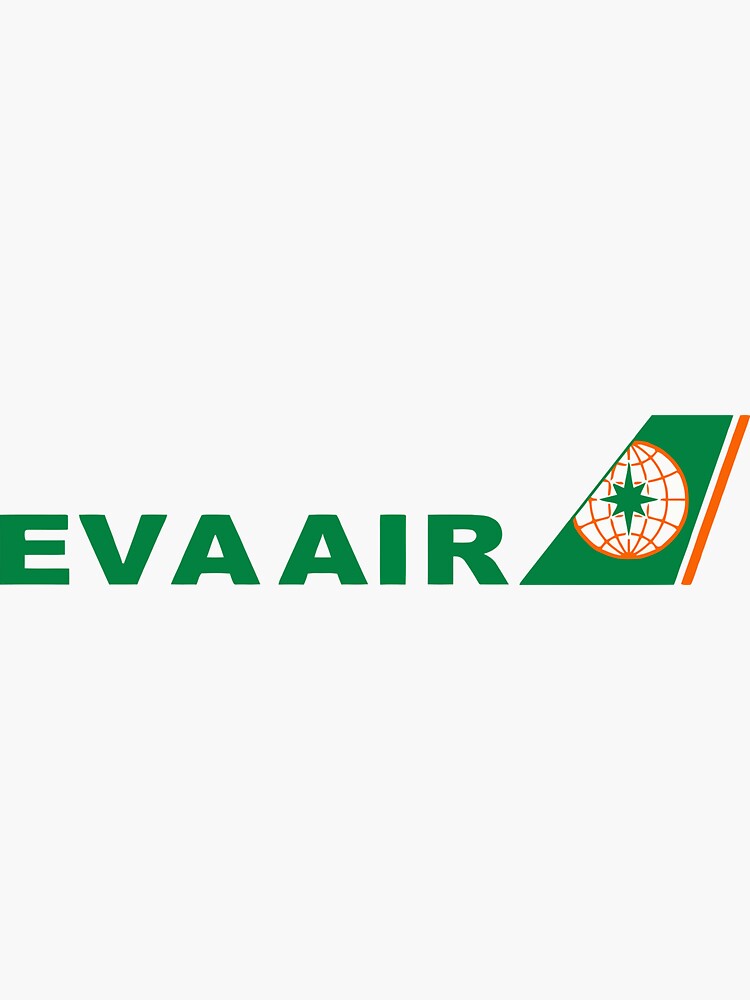 "eva air" Sticker for Sale by Ulla-Maj M Hirvonen | Redbubble