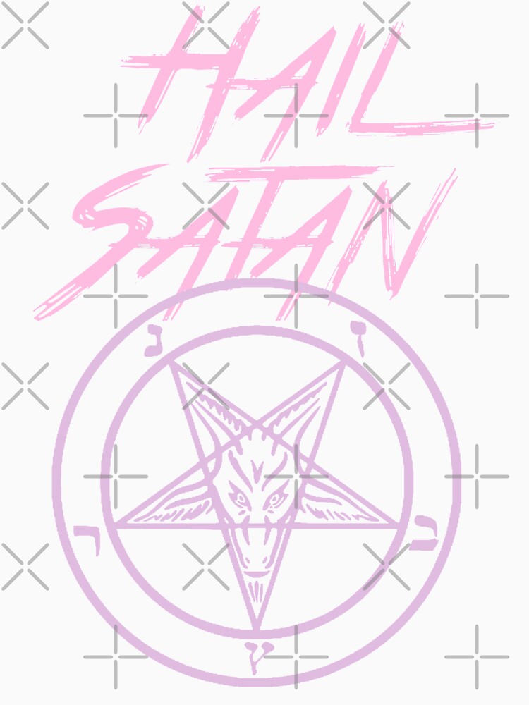 "Hail Satan" T-shirt for Sale by GrimDoll | Redbubble | hail satan t ...