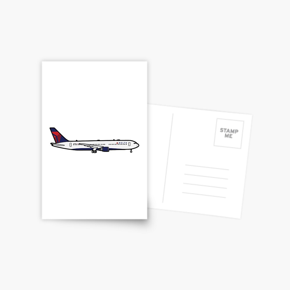 "Delta Air Lines Boeing 767" Sticker for Sale by PilotDecals | Redbubble