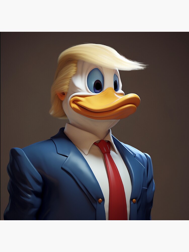 "You are going to be Donald Trump Duck" Sticker for Sale by DTETInc ...