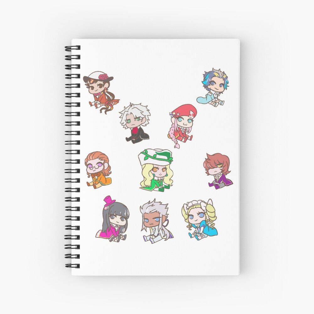 "Sitting Loids" Spiral Notebook for Sale by rabbitaddict | Redbubble