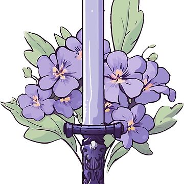 "Violet's Dagger - Fourth Wing" Sticker for Sale by theglowlystudio ...