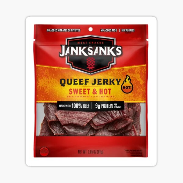 "Queef Jerky" Sticker for Sale by delisub | Redbubble