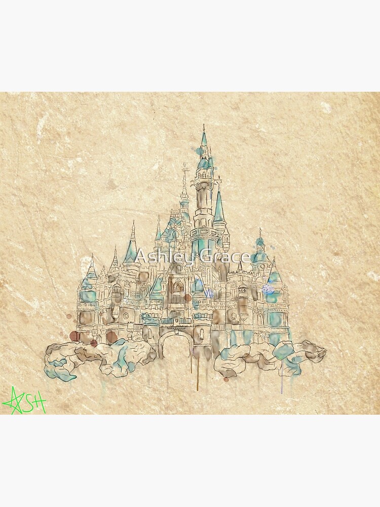 Enchanted Storybook Castle Premium Matte Vertical Poster Designed ...