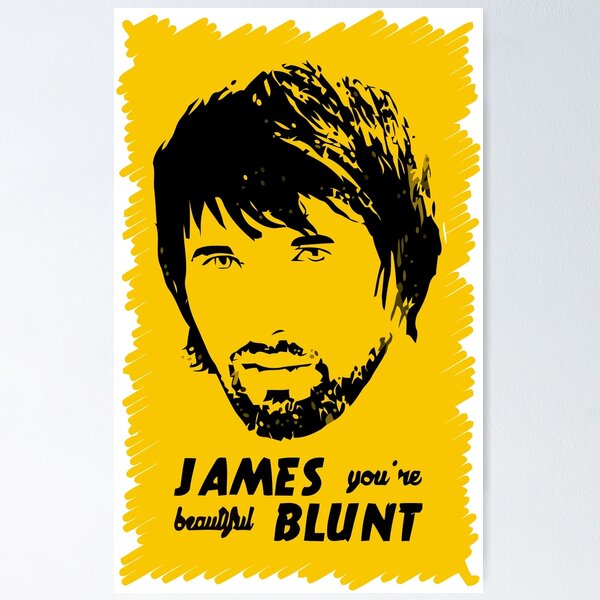 "James Blunt" Poster for Sale by Emilia O Trentino | Redbubble