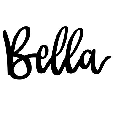 "Bella" Sticker for Sale by ellietography | Redbubble