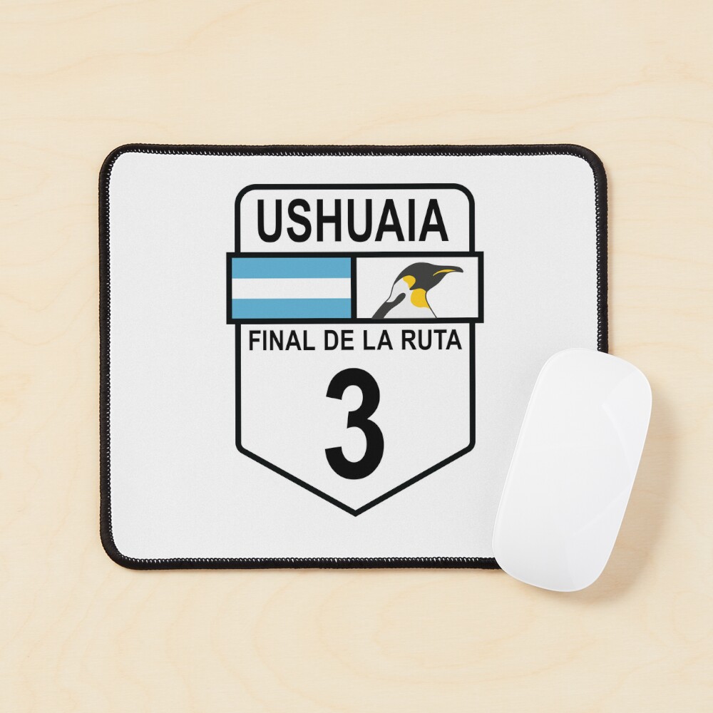"Ruta 3 Ushuaia" Sticker for Sale by cerealbox-labs | Redbubble
