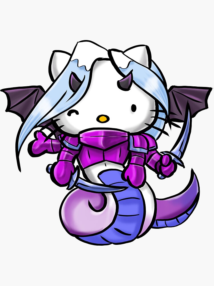 "Hello Chibi Fulgrim" Sticker by Eatsbluecrayon | Redbubble