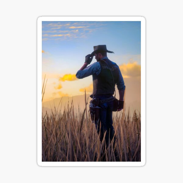 "Red Dead Redemption 2 Arthur Morgan" Sticker for Sale by BooneStudio ...