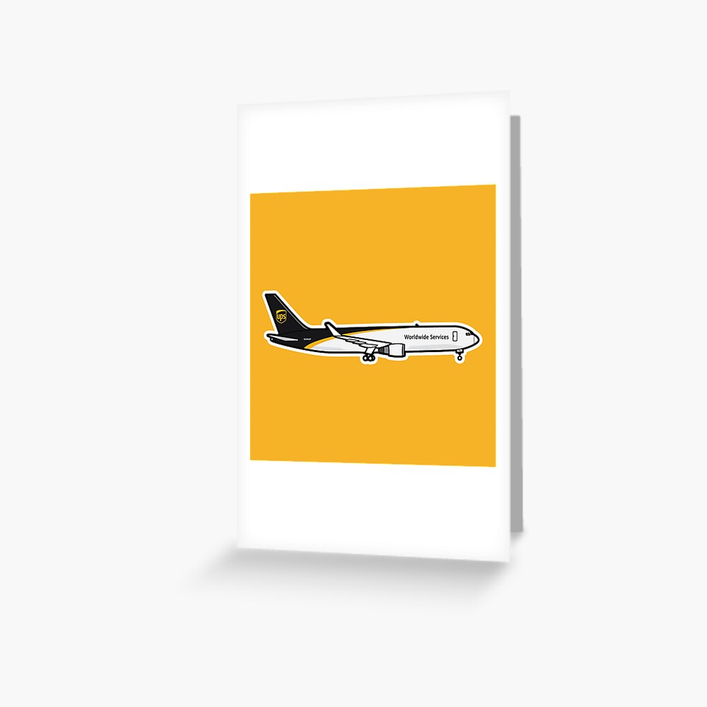 "UPS Boeing 767" Sticker for Sale by PilotDecals | Redbubble