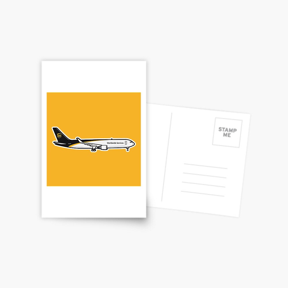 "UPS Boeing 767" Sticker for Sale by PilotDecals | Redbubble
