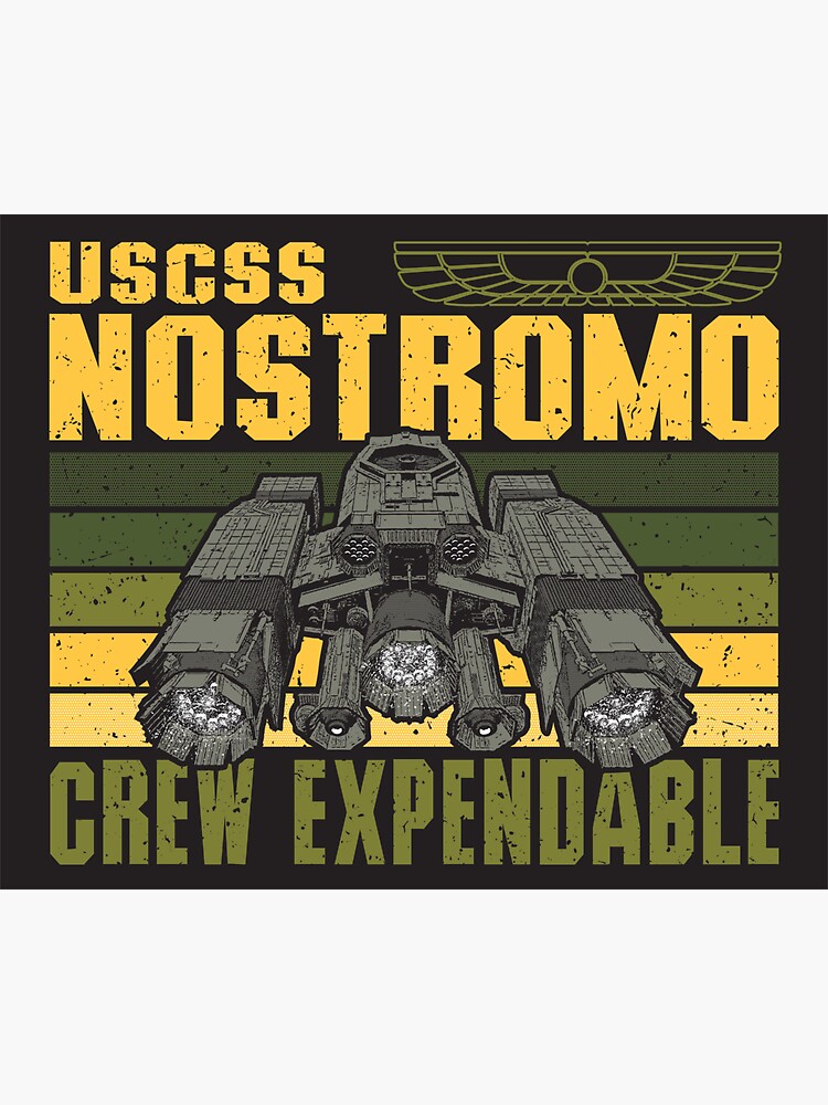 "Expendable Crew" Sticker by tronyx79 | Redbubble
