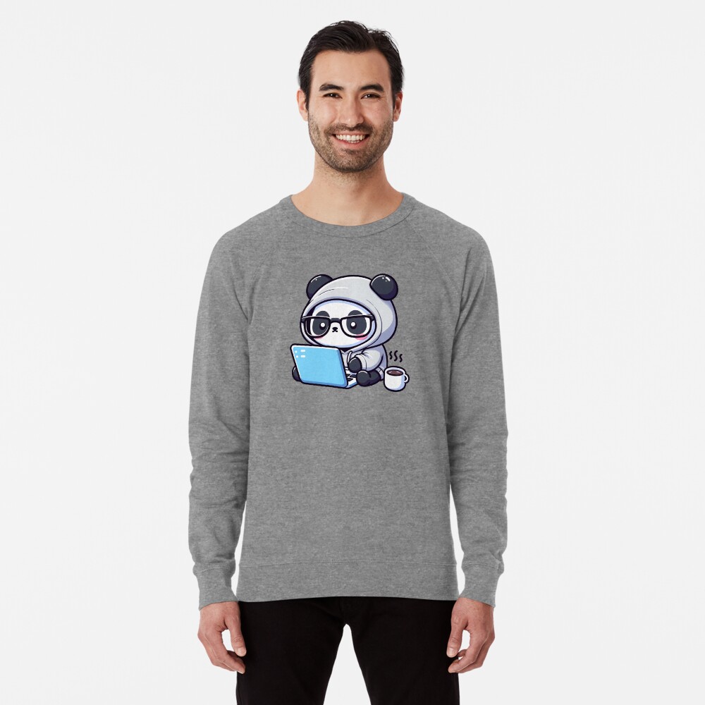 "Coder Panda: Coffee and Code" Sticker for Sale by PuffPuffPrint | Redbubble