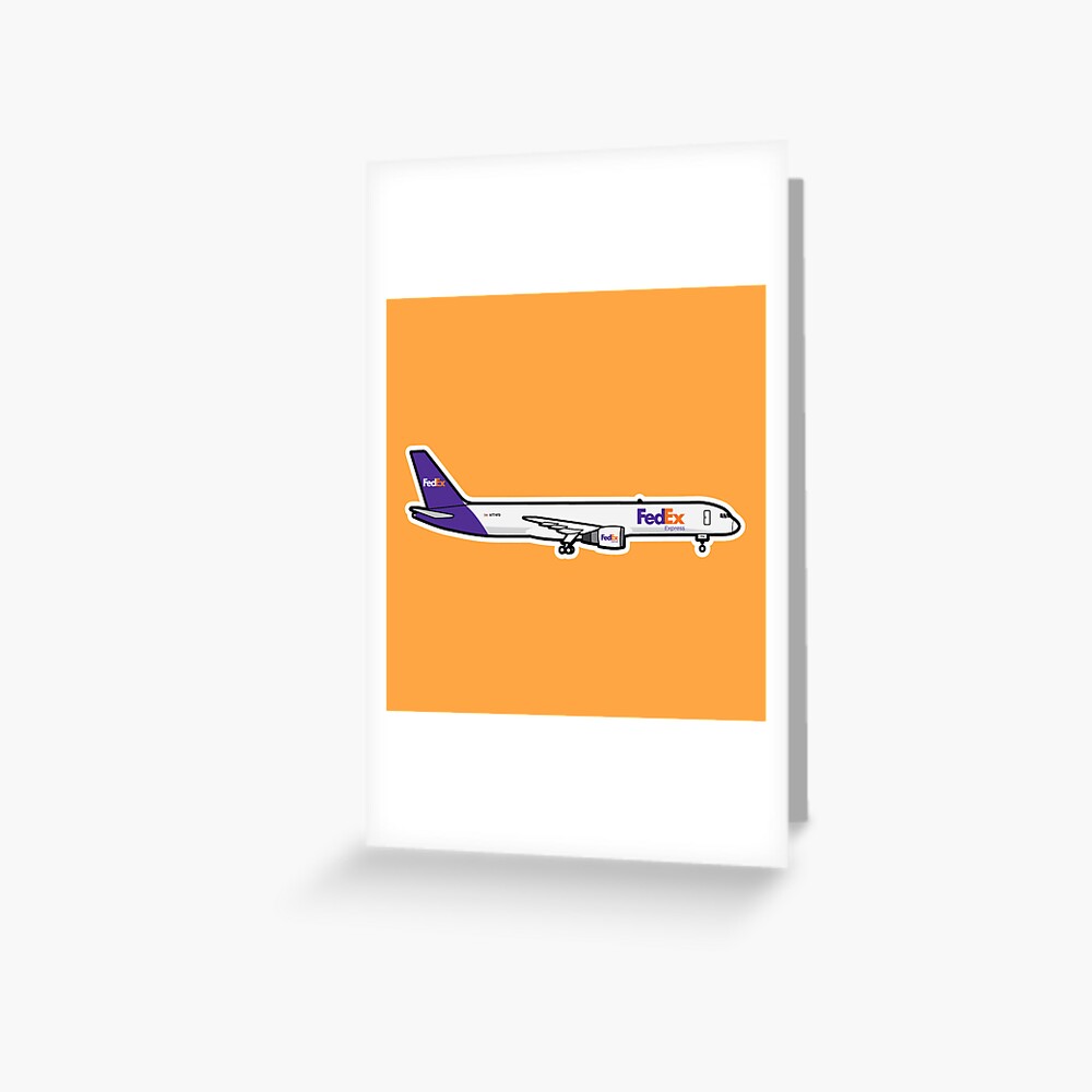 "FedEx Boeing 757" Sticker for Sale by PilotDecals | Redbubble