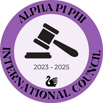 "Alpha Pi Phi International Council 2023-2025" Sticker for Sale by Alpha Pi Phi Sorority | Redbubble