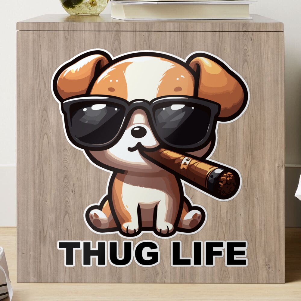 Boxer Dog Thug Life