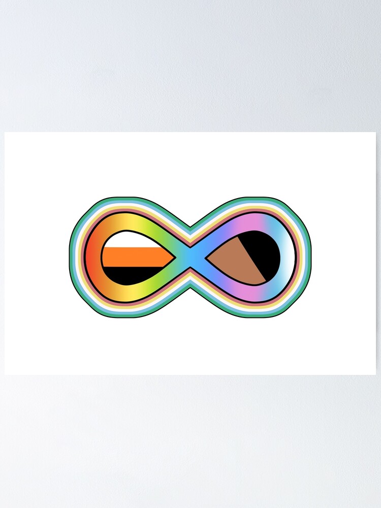 "Inclusivity Acceptance Logo" Poster for Sale by Arachtism | Redbubble