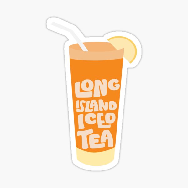 "Long Island Iced Tea" Sticker for Sale by dommott | Redbubble