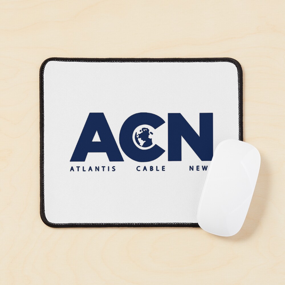 "ACN Atlantis Cable News Newsroom Logo Navy" Magnet for Sale by ...
