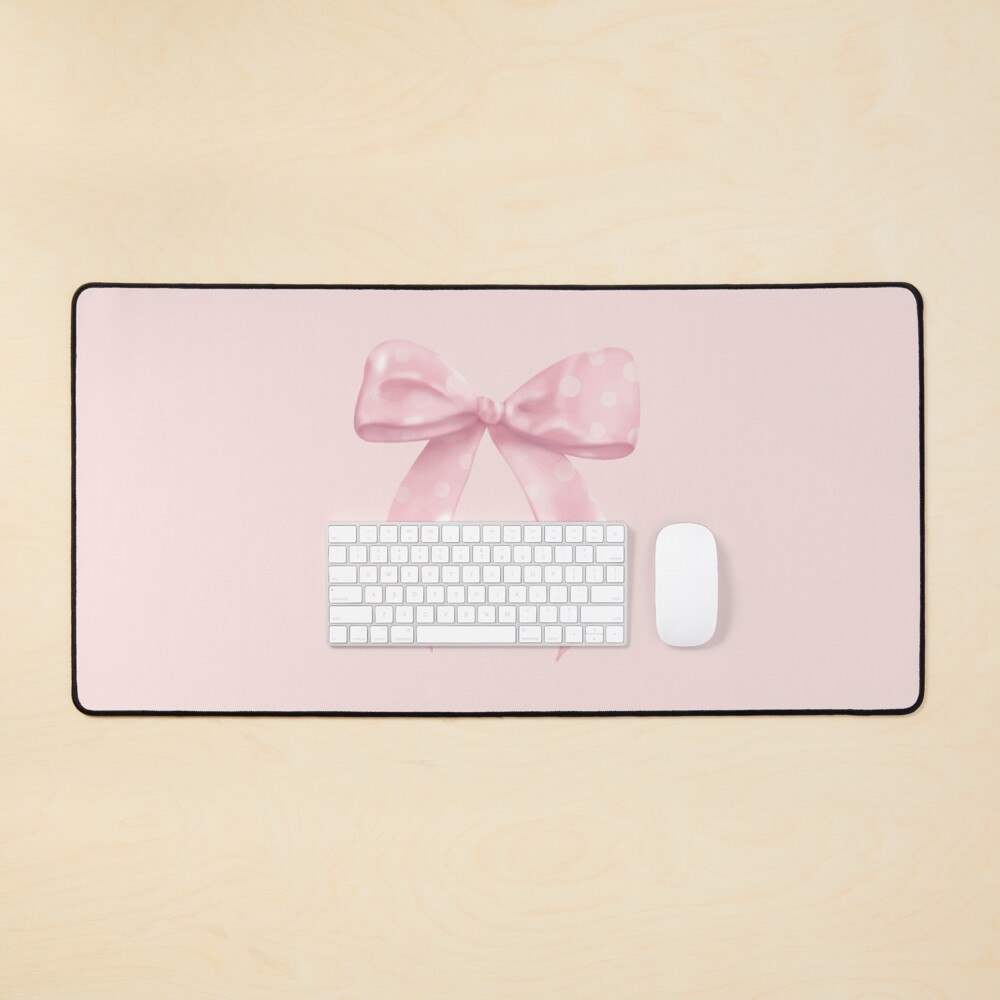 "Adorable Pink Bow Knot" Sticker for Sale by o101 | Redbubble