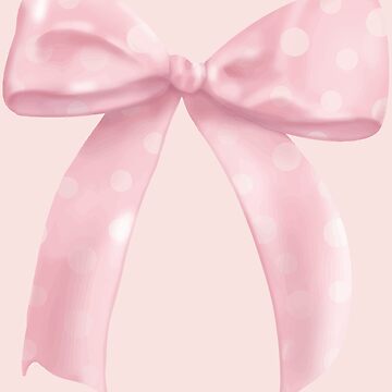 "Adorable Pink Bow Knot" Sticker for Sale by o101 | Redbubble