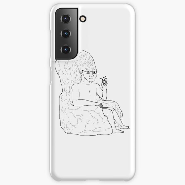 "Big brain Wojak" Samsung Galaxy Phone Case for Sale by Cool-Weeb ...