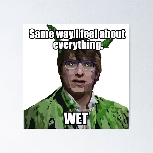 "Wet Slimecicle" Poster for Sale by Snowkit100 | Redbubble