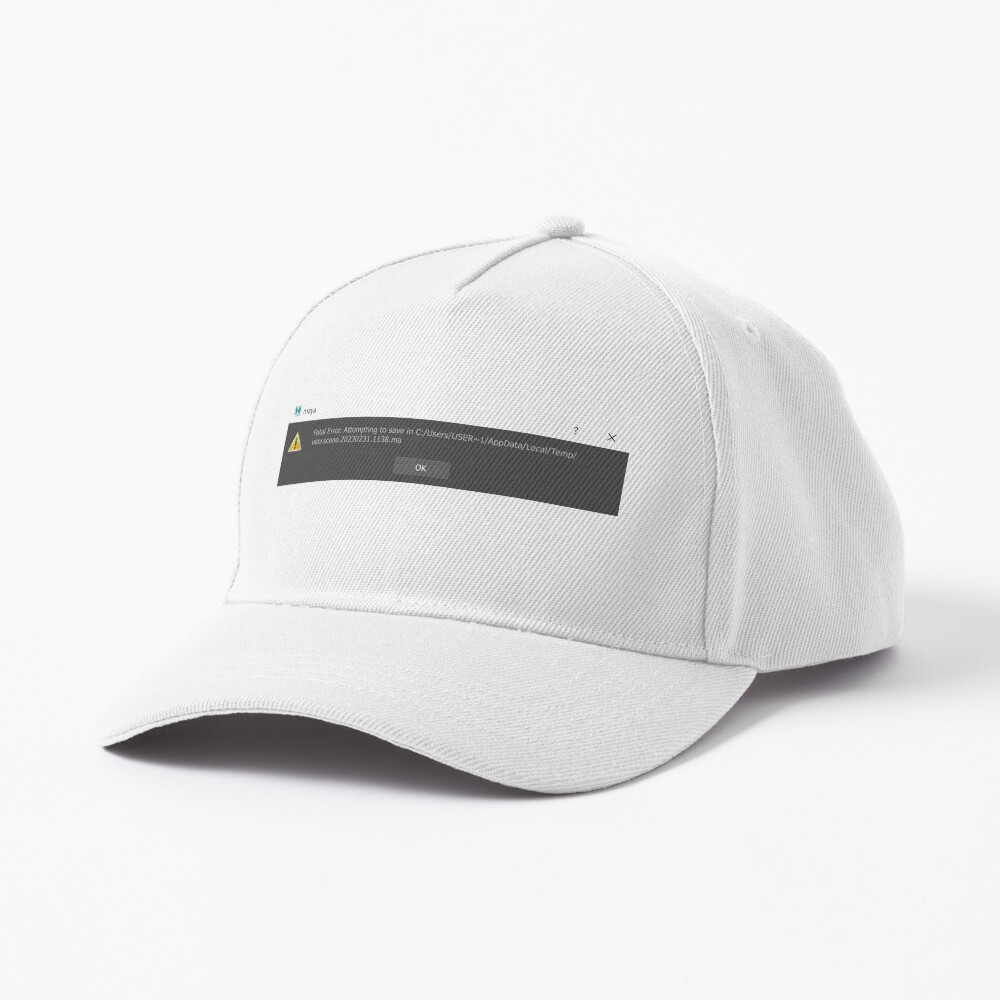 "Maya Fatal Error" Sticker for Sale by SillyMocap | Redbubble