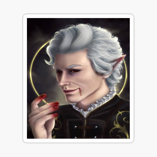 "Baldurs Gate 3 Astarion" Sticker for Sale by JamesBerben | Redbubble