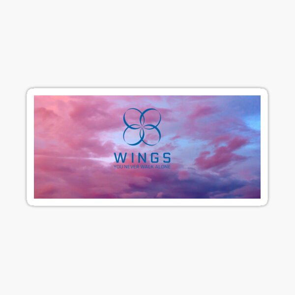"bts wings" Sticker for Sale by Daeminie | Redbubble