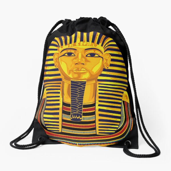 "Tutankhamun - King Tut" Drawstring Bag for Sale by NVMDesigns | Redbubble
