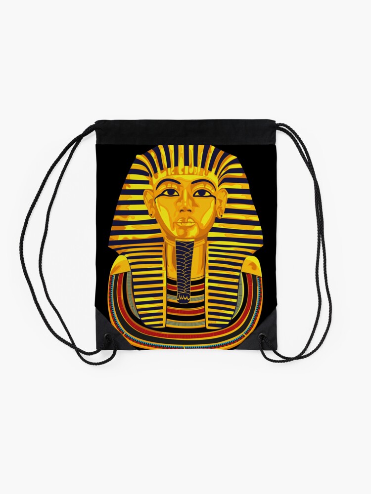 "Tutankhamun - King Tut" Drawstring Bag for Sale by NVMDesigns | Redbubble