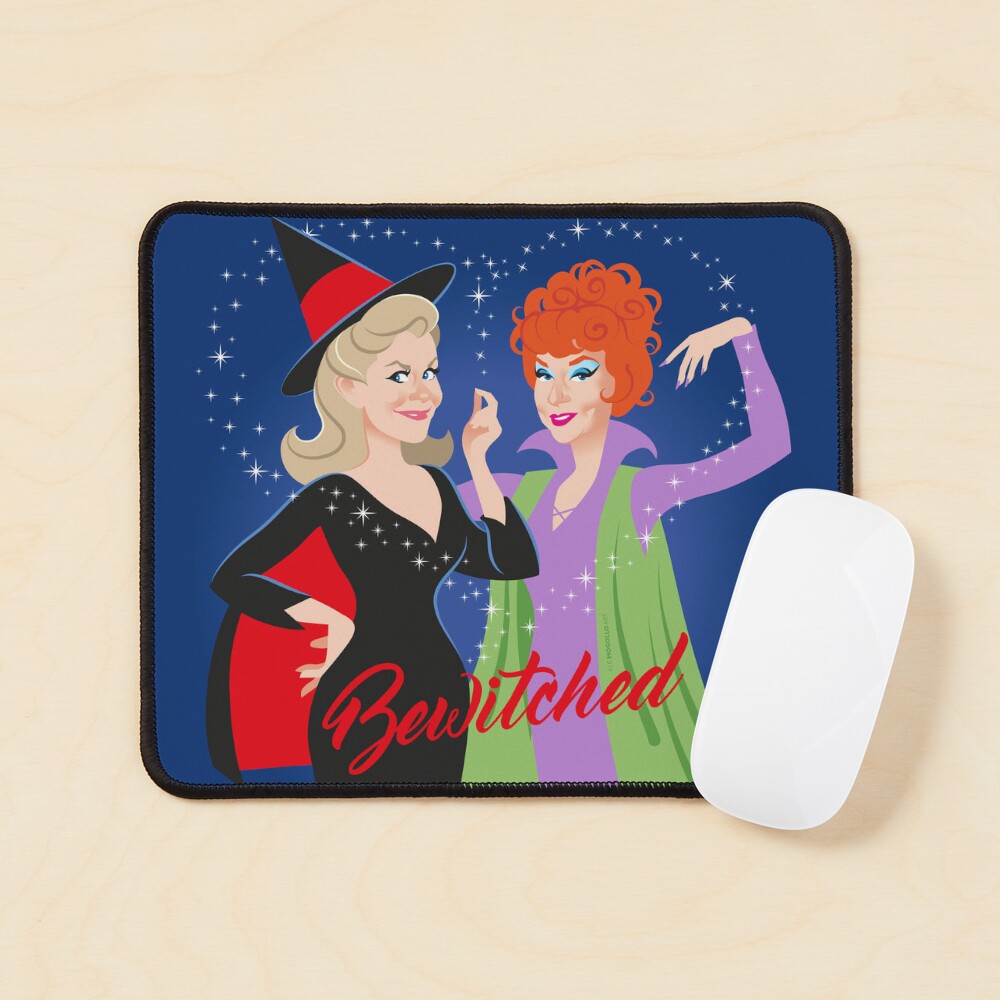 "Bewitched Ladies" Sticker for Sale by AleMogolloArt | Redbubble